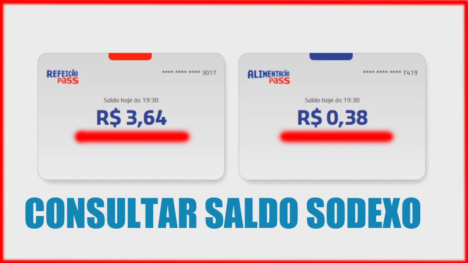 CONSULTAR SALDO SODEXO → Pela Internet, APP, Telefone