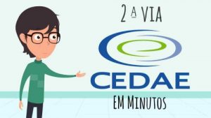 CEDAE 2ª Via → Segunda via Pelo Site, Aplicativo CEDAE, Telefone